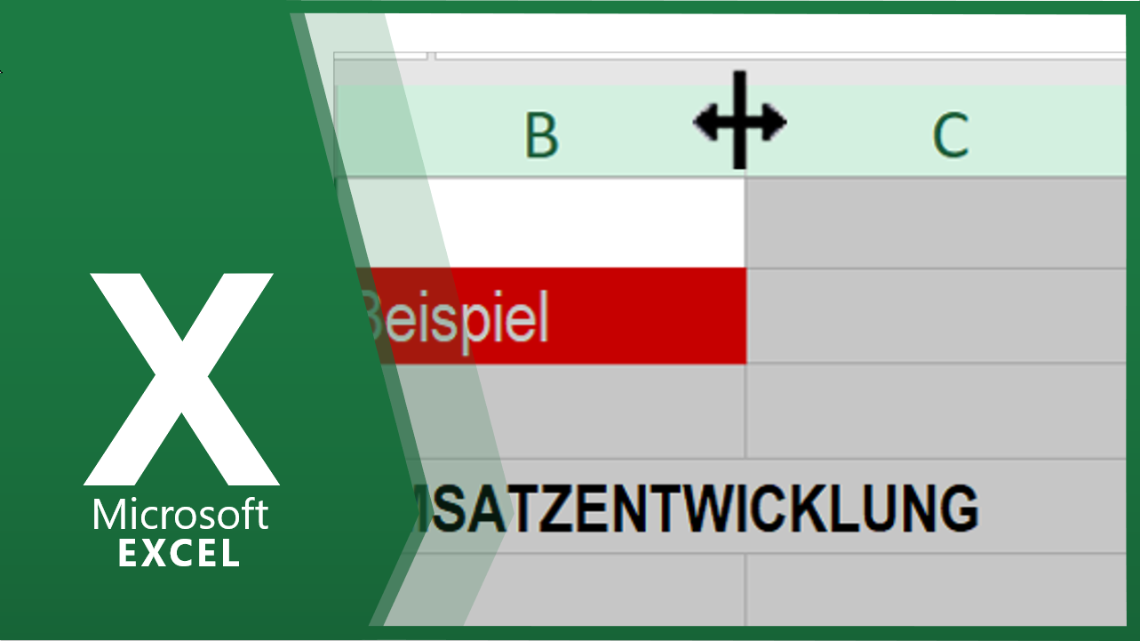 Zeilen Spalten optimal anpassen - ENTDECKE digital GmbH